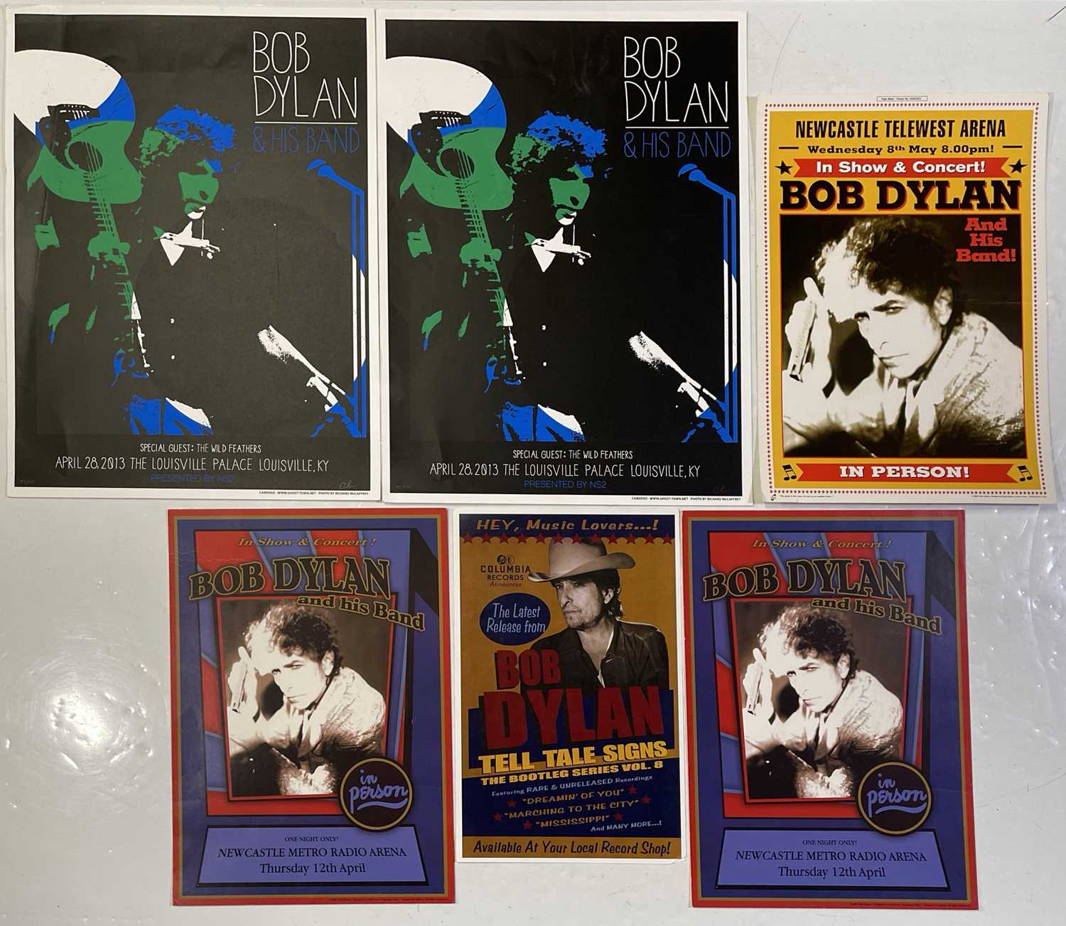 Lot 133 - BOB DYLAN - POSTER COLLECTION.