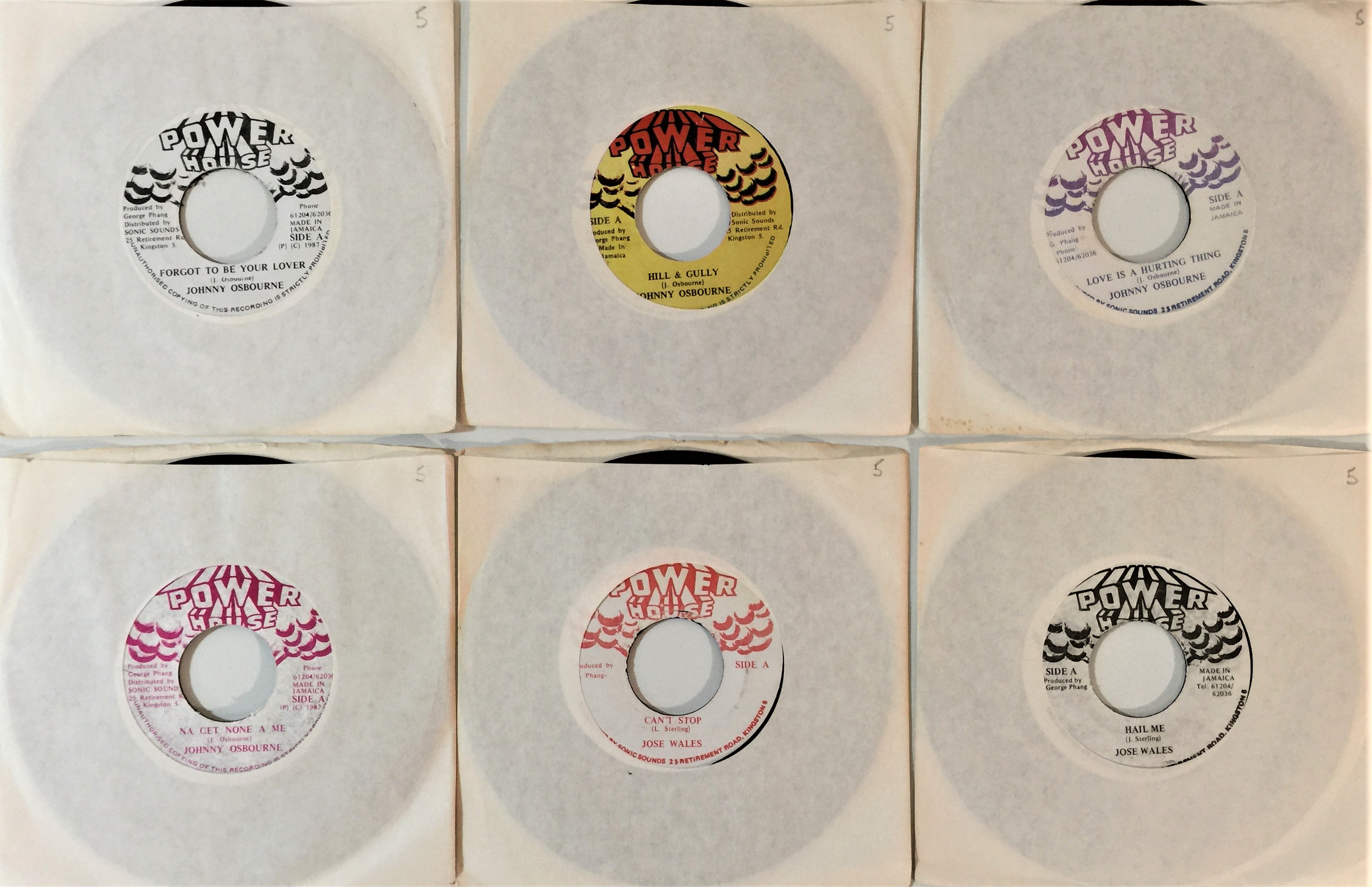 Lot 281 - POWER HOUSE LABEL 7'' REGGAE COLLECTION