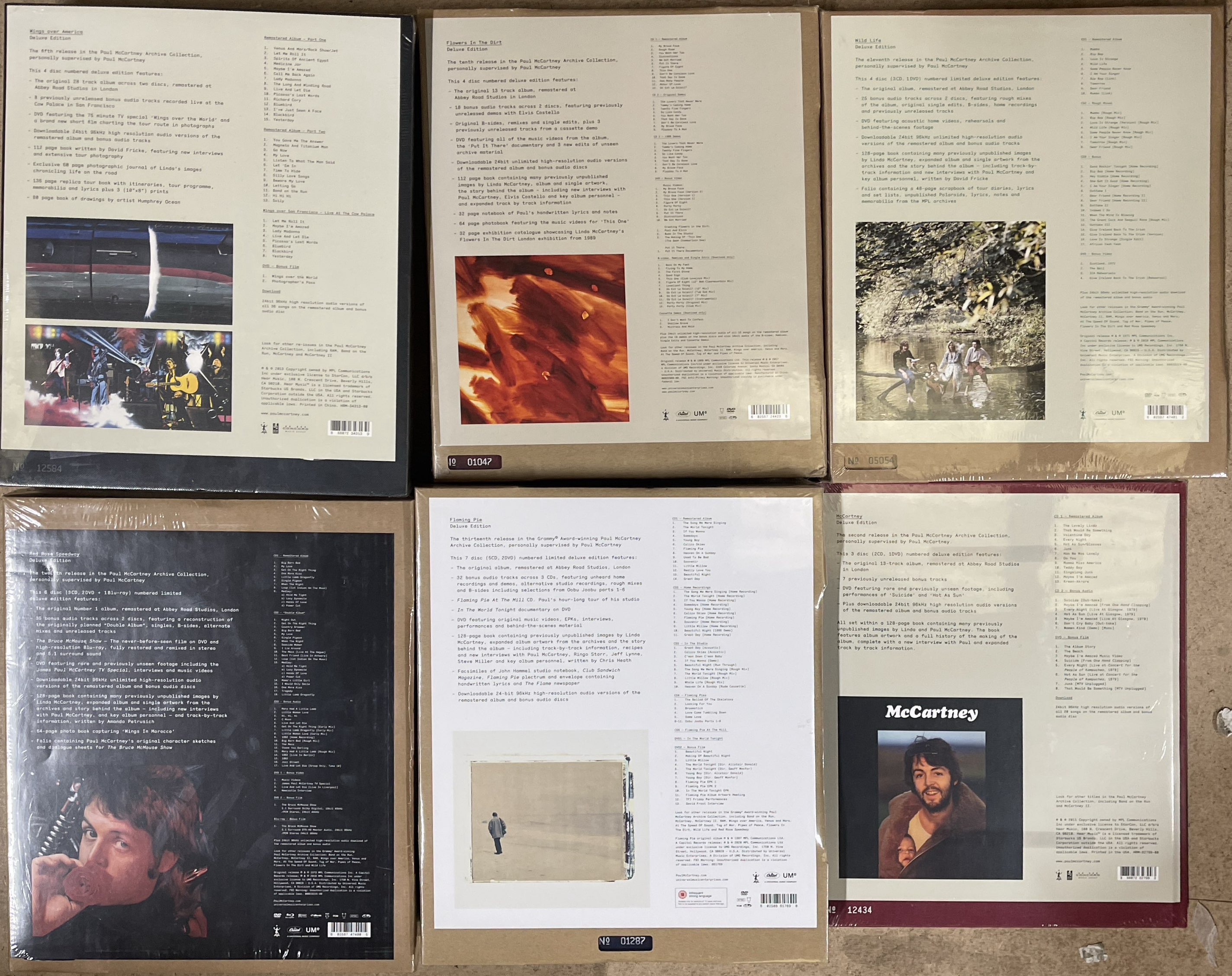 Lot 35 - PAUL MCCARTNEY AND WINGS CD BOX SET
