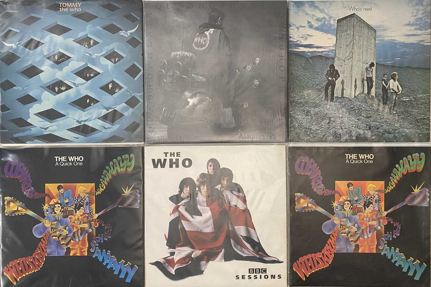 Lot 317 - THE WHO - LP COLLECTION