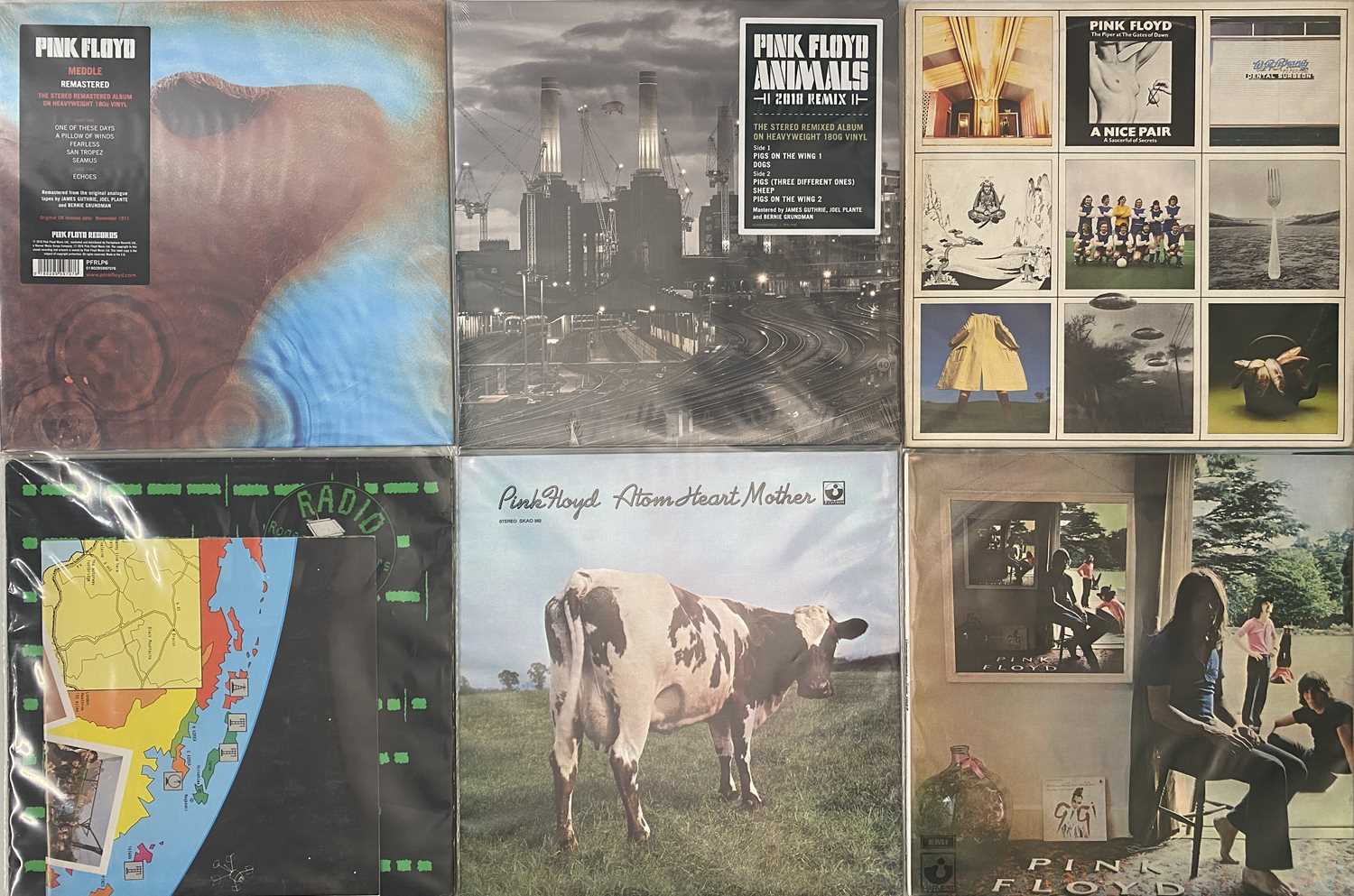 Lot 320 - PINK FLOYD - LP COLLECTION
