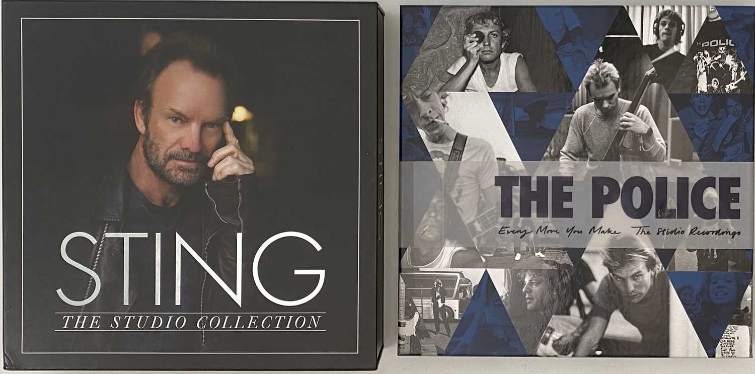 Lot 235 - STING AND THE POLICE LP BOX SET COLLECTION
