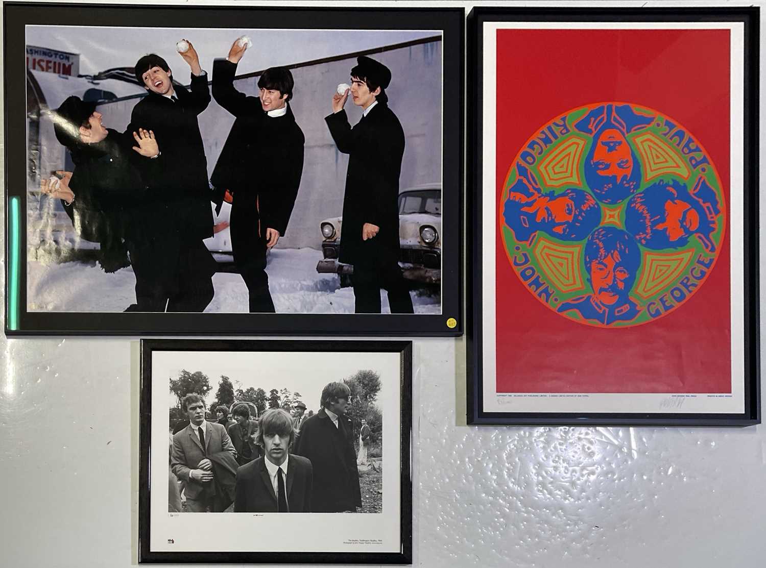 Lot 174 - THE BEATLES - LIMITED EDITION FRAMED PRINTS