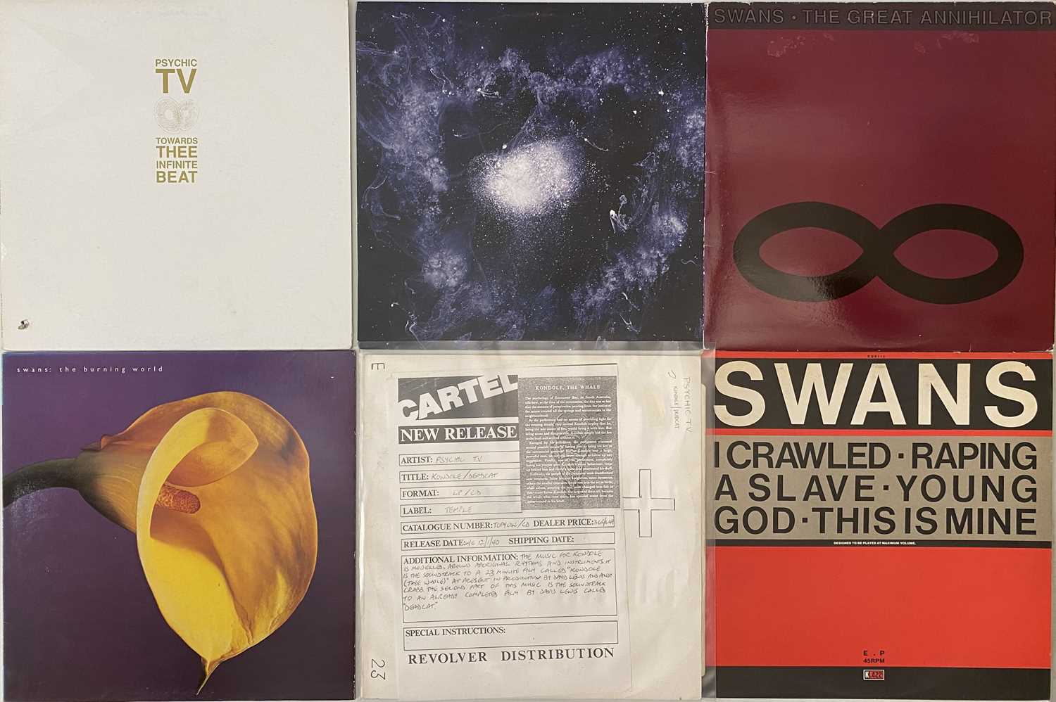 Lot 367 - INDUSTRIAL/ EXPERIMENTAL - LP/ 12"