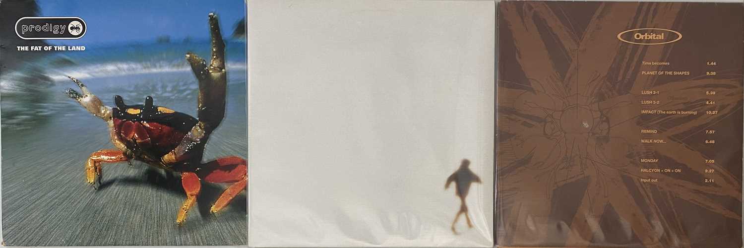 Lot 370 - ORBITAL/ THE PRODIGY - LP PACK