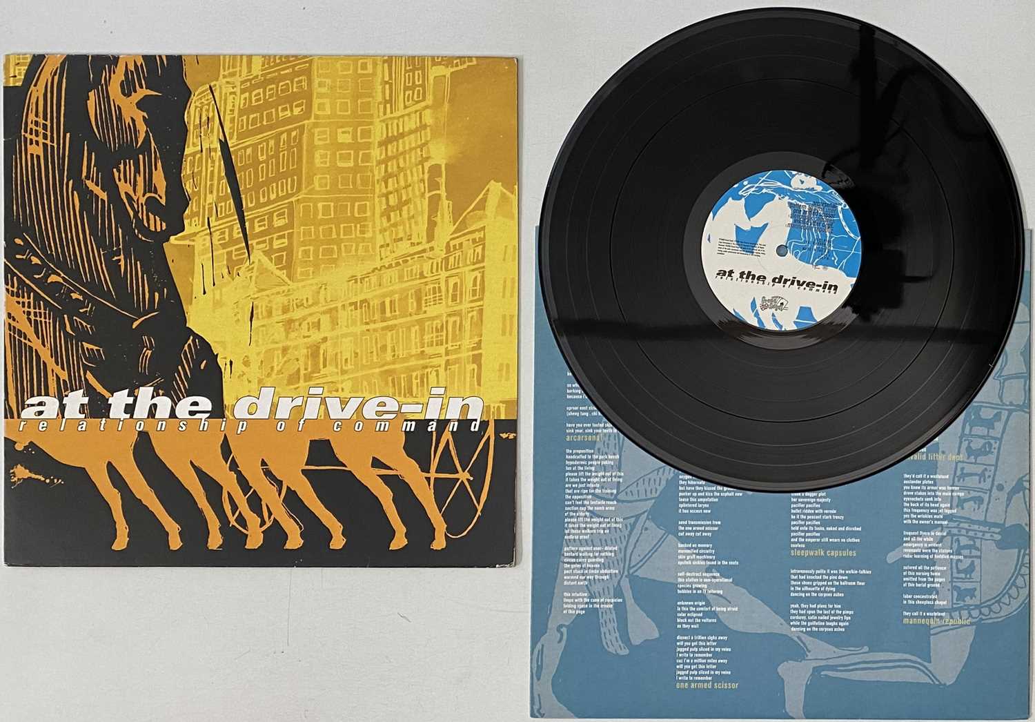 Lot 375 - AT THE DRIVE-IN - RELATIONSHIP OF COMMAND LP