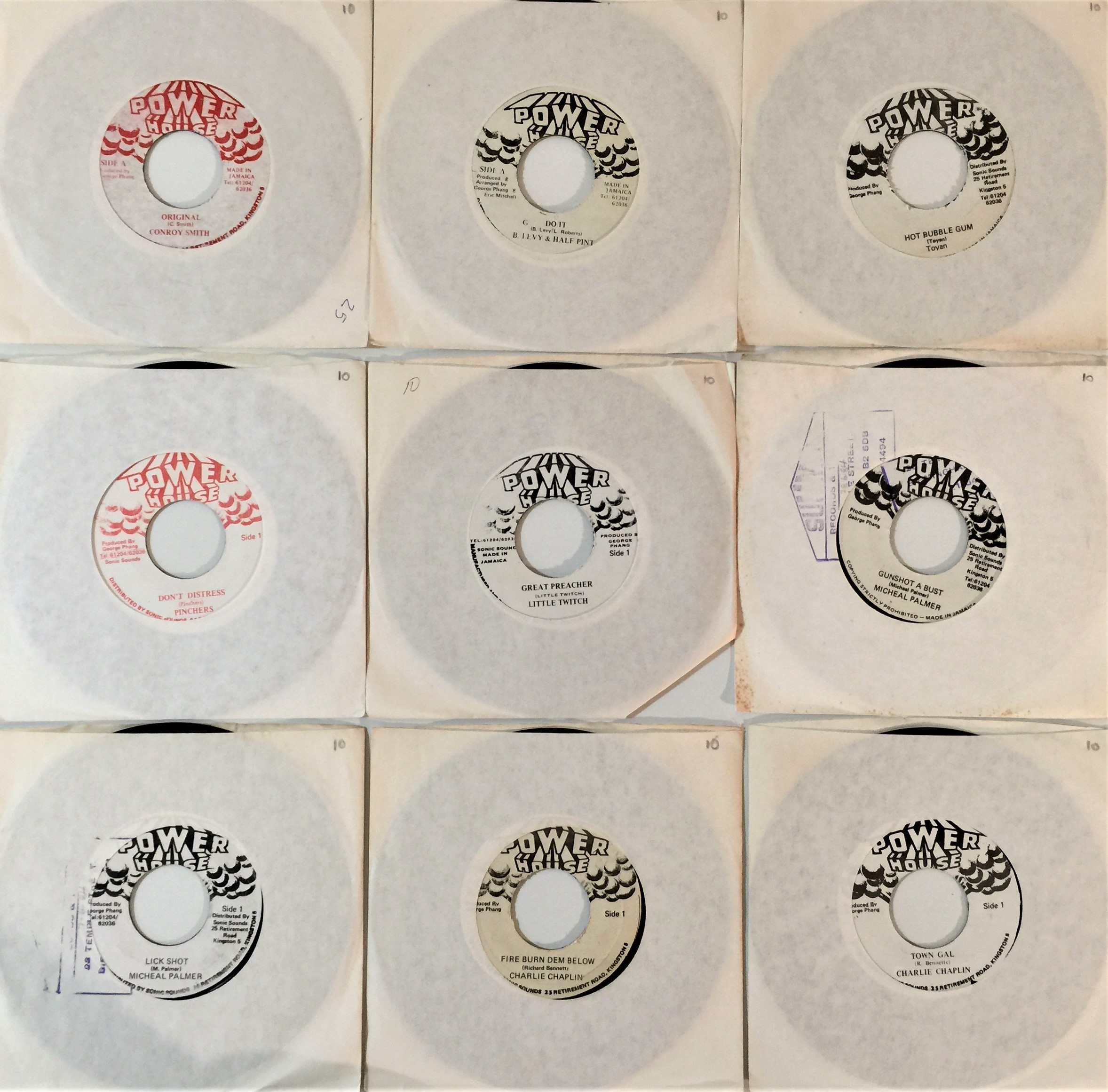 Lot 282 - POWER HOUSE LABEL 7'' REGGAE COLLECTION