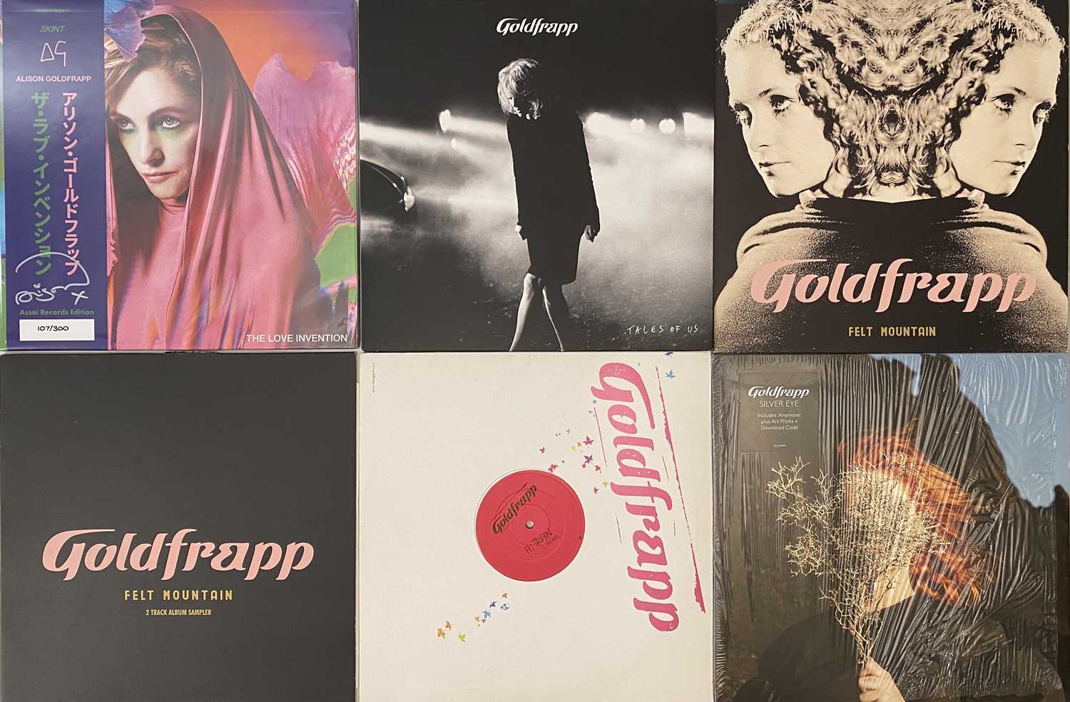 Lot 444 - GOLDFRAPP - LP/ 12"/ 7" PACK