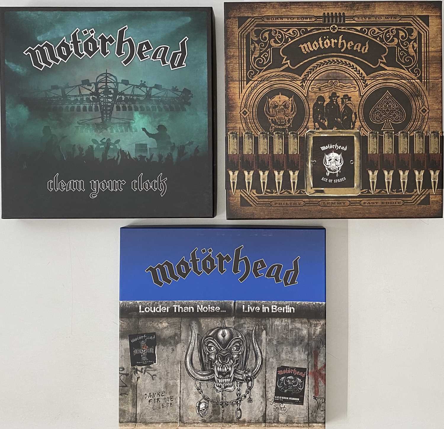 Lot 470 - MOTORHEAD LP BOX SET COLLECTION