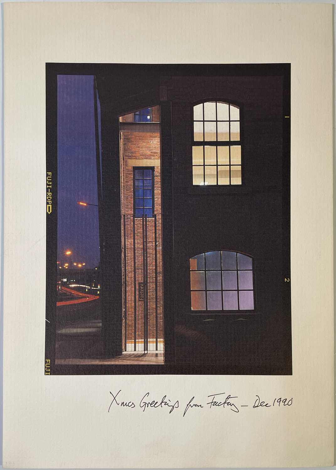 Lot 500 - FACTORY RECORDS - ORIGINAL 1990 CHRISTMAS