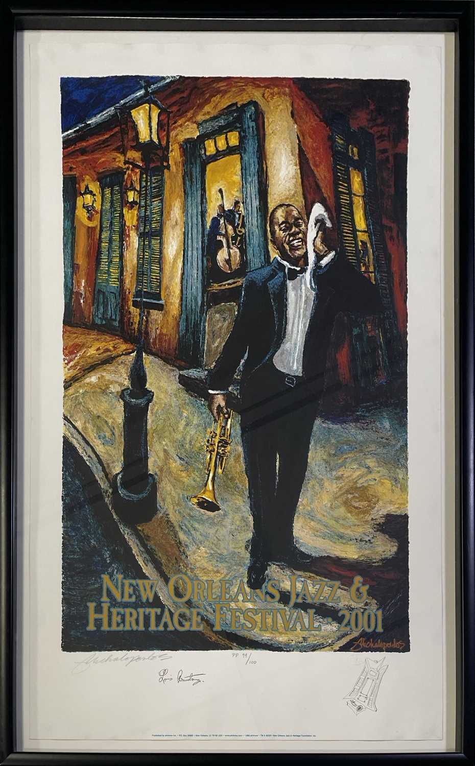 Lot 140 - NEW ORLEANS JAZZ FESTIVAL - 2001 SIGNED