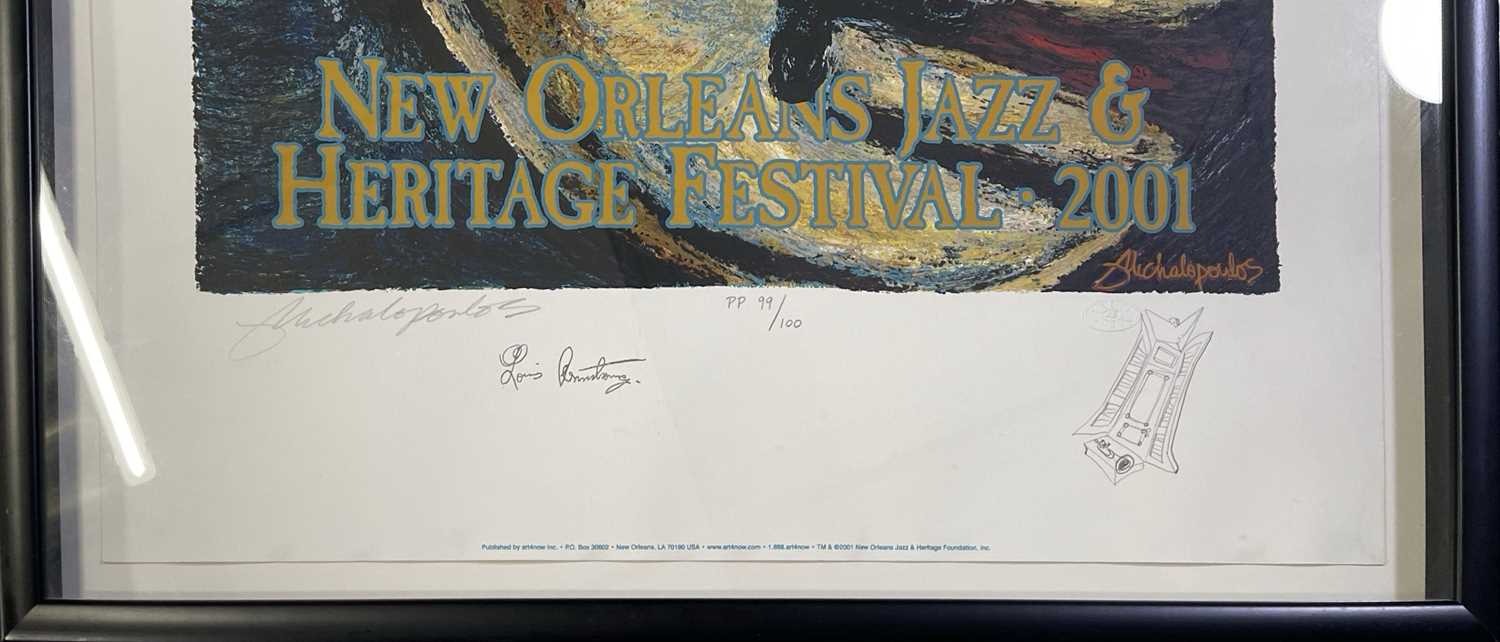 Lot 140 - NEW ORLEANS JAZZ FESTIVAL - 2001 SIGNED