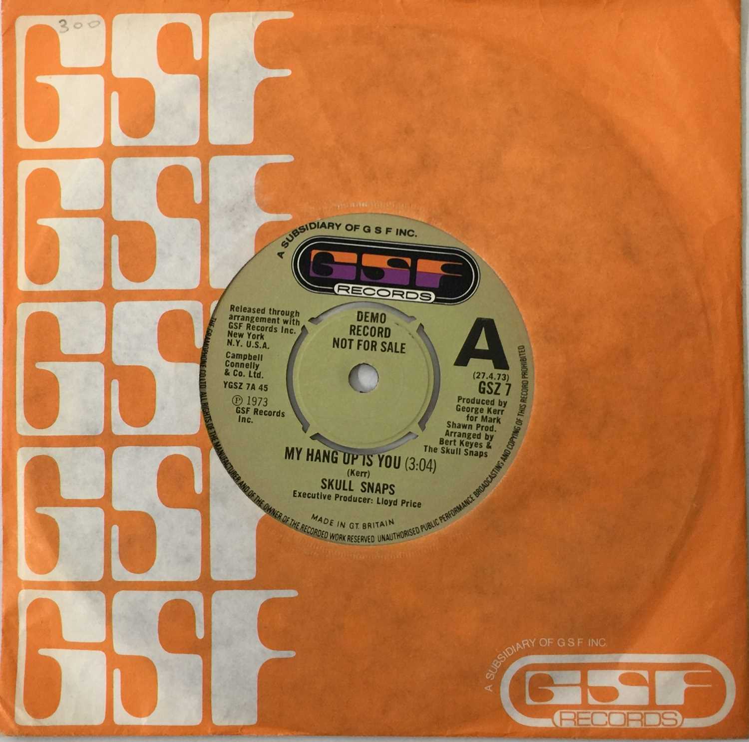 Lot 131 - SKULL SNAPS - MY HANG UP IS YOU 7" (ORIGINAL