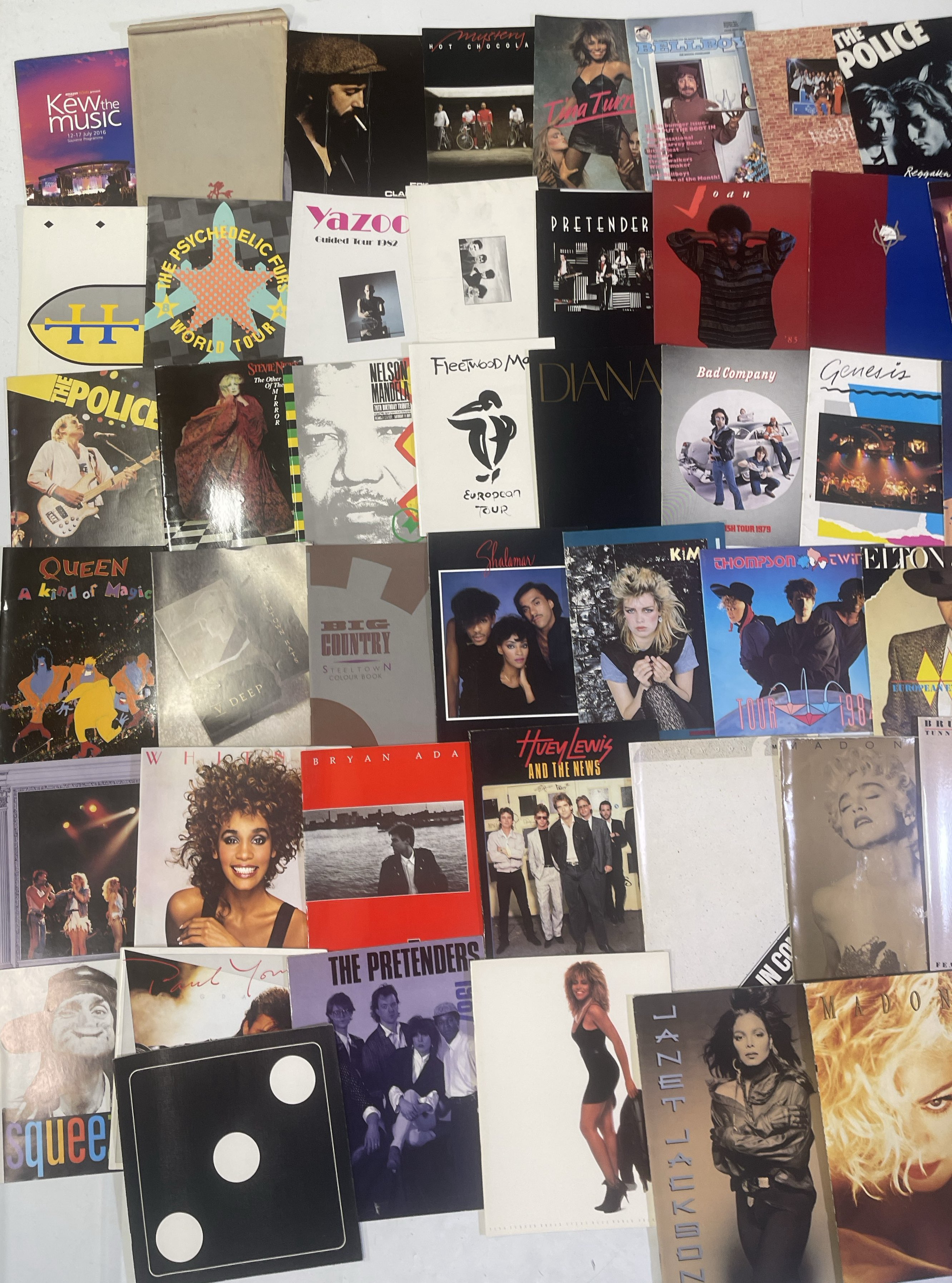 Lot 109 - LARGE COLLECTION OF C 1970S/80S TOUR AND