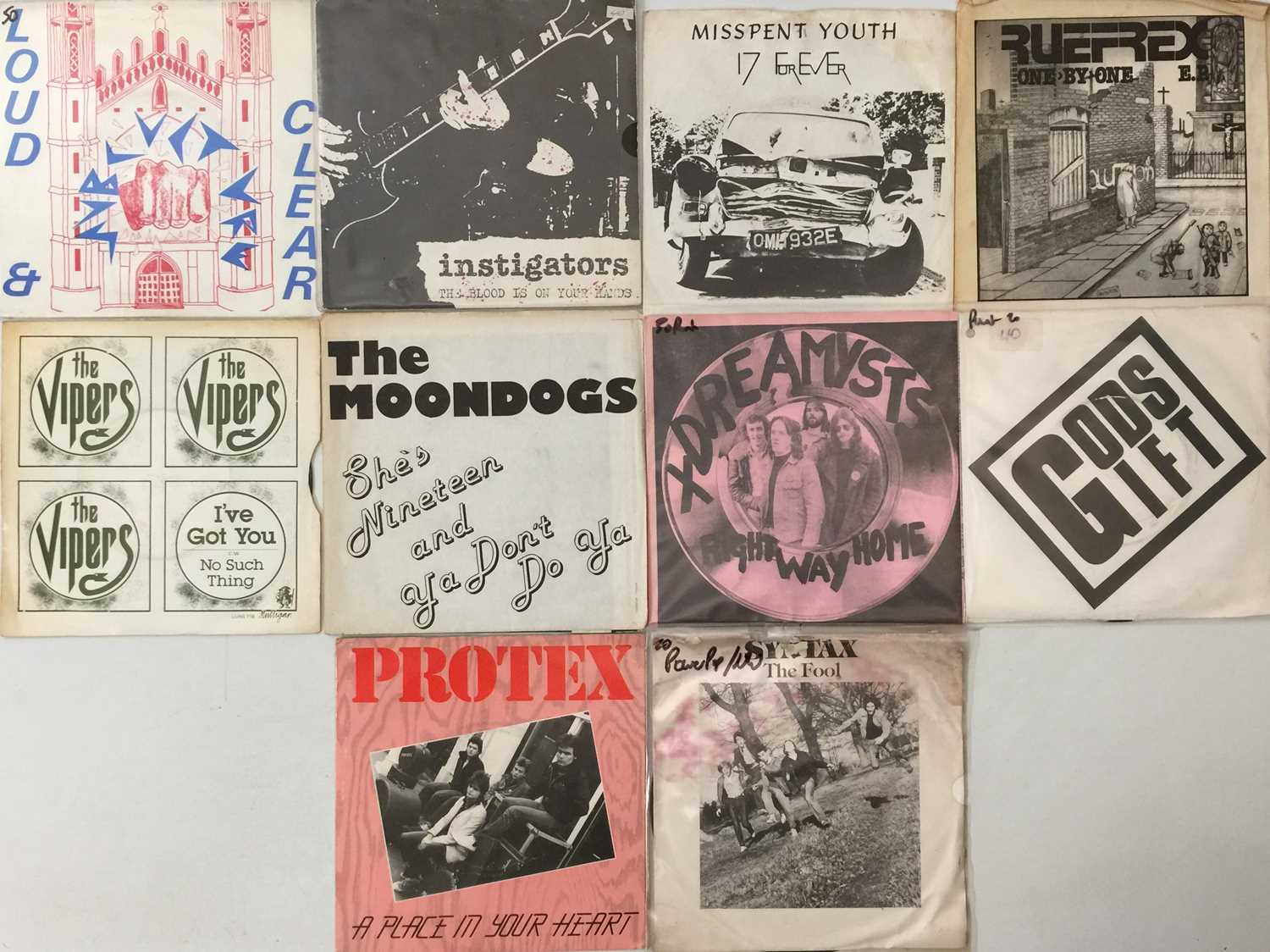 Lot 500 - PUNK / POWER POP - 7" PACK