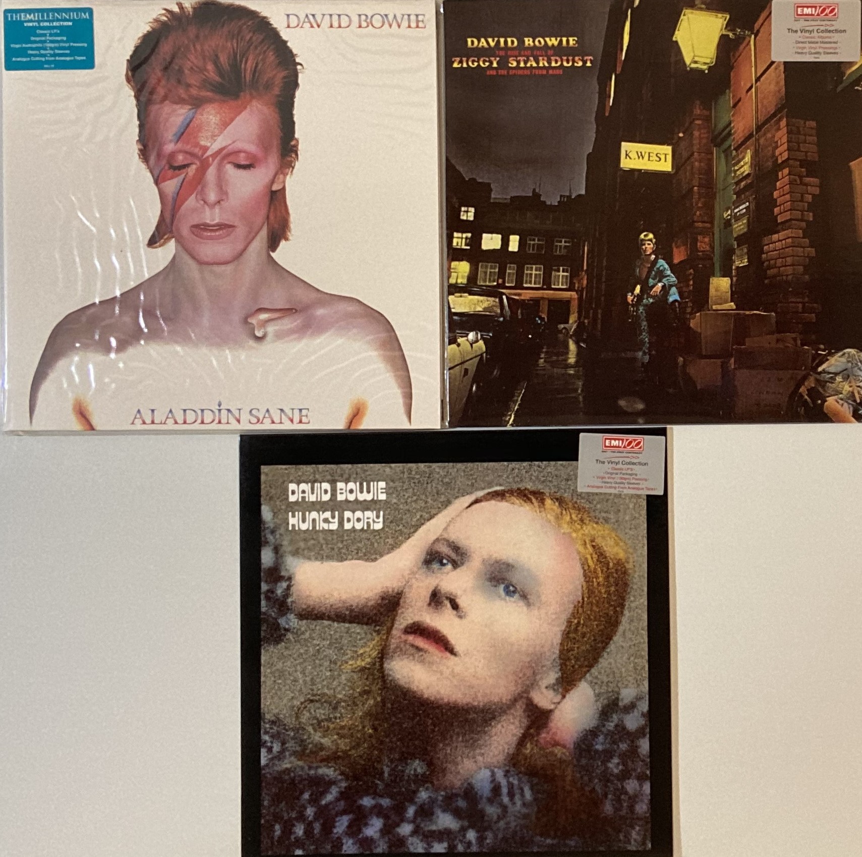 Lot 117 - DAVID BOWIE - EMI 100/MILLENNIUM VINYL