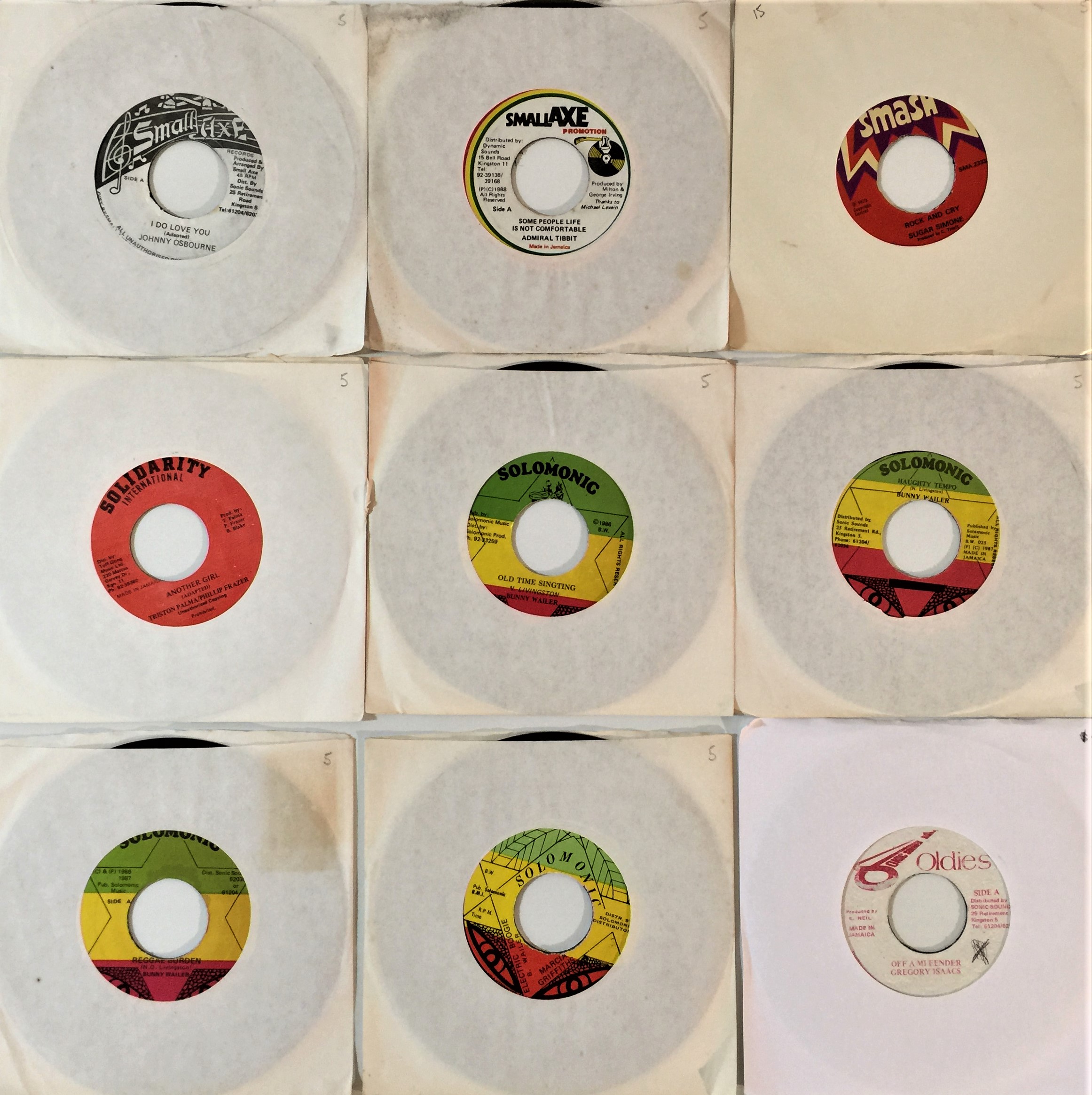 Lot 284 - REGGAE LABEL 7'' PART 1 - LETTER S'