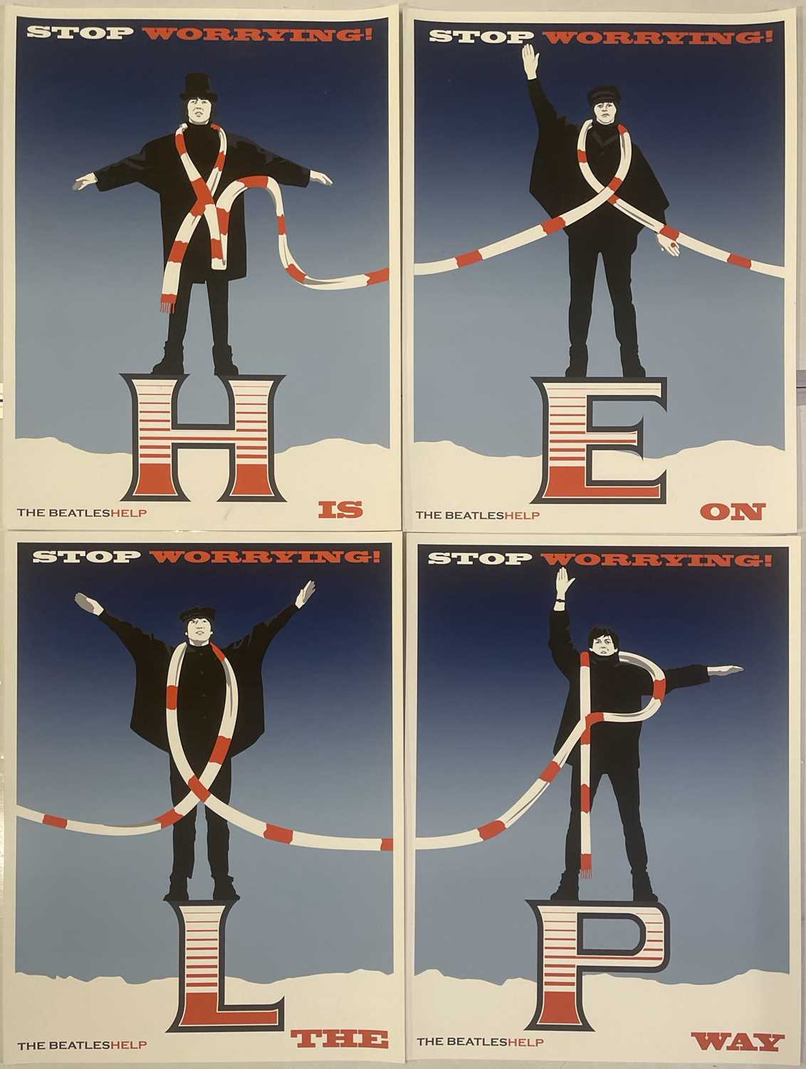 Lot 220 - THE BEATLES - ALTERNATIVE POSTERS BY TOM