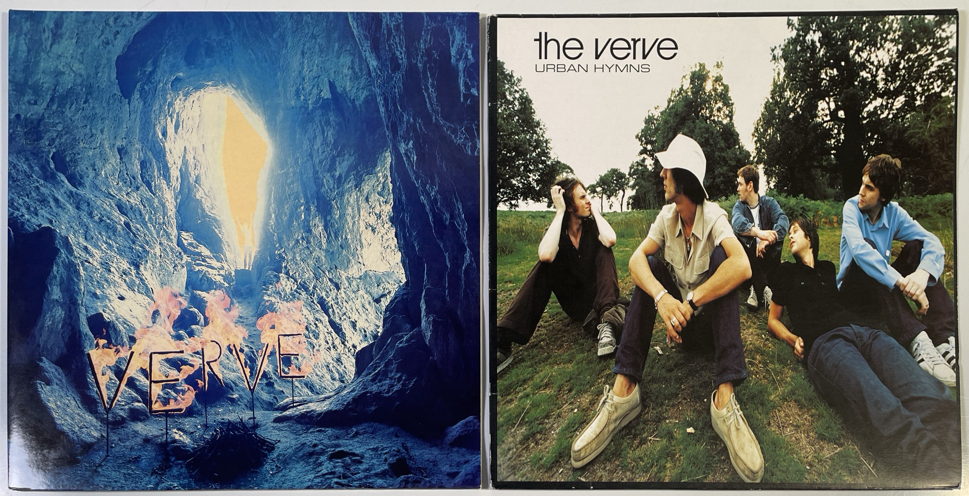 Lot 541 - THE VERVE - A STORM IN HEAVEN & URBAN HYMNS