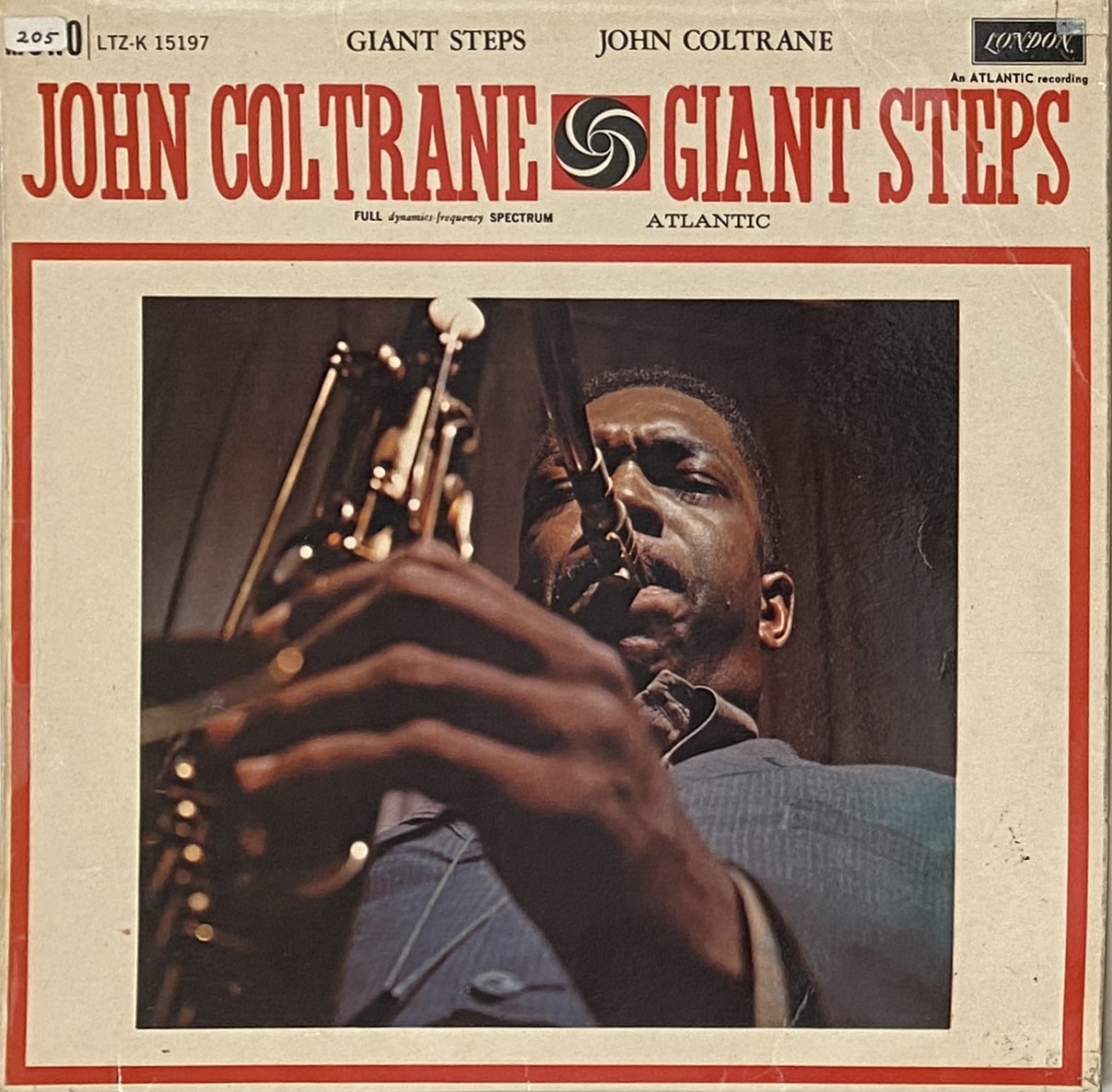 Lot 38 - JOHN COLTRANE - GIANT STEPS LP (ORIGINAL UK