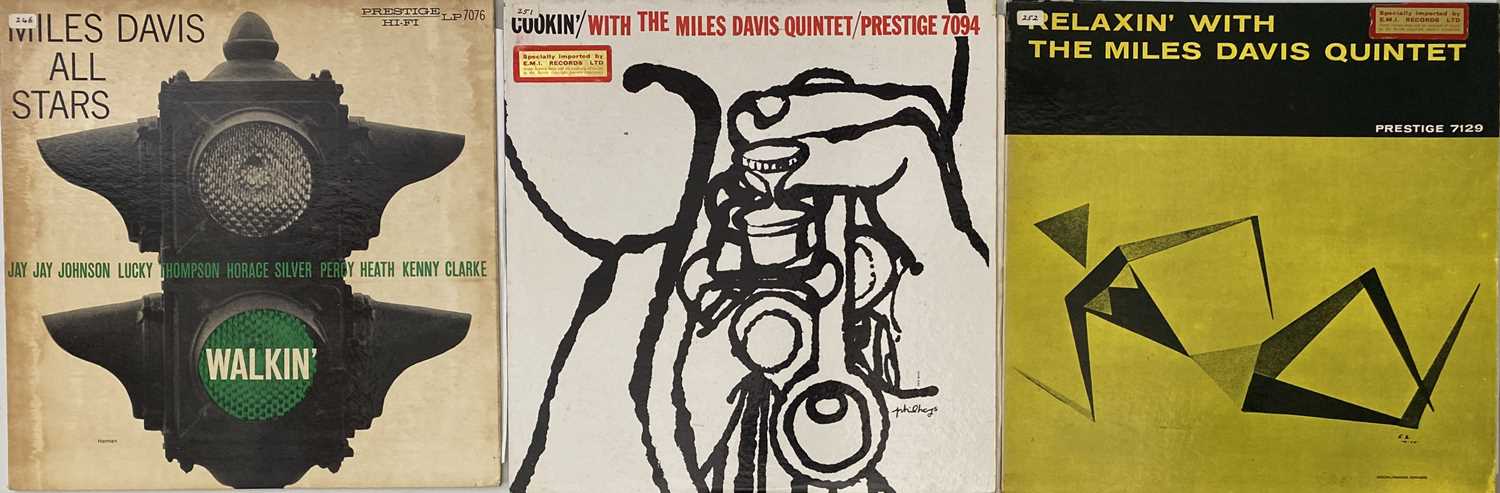 Lot 35 - MILES DAVIS - PRESTIGE (USA) LPs (EARLY