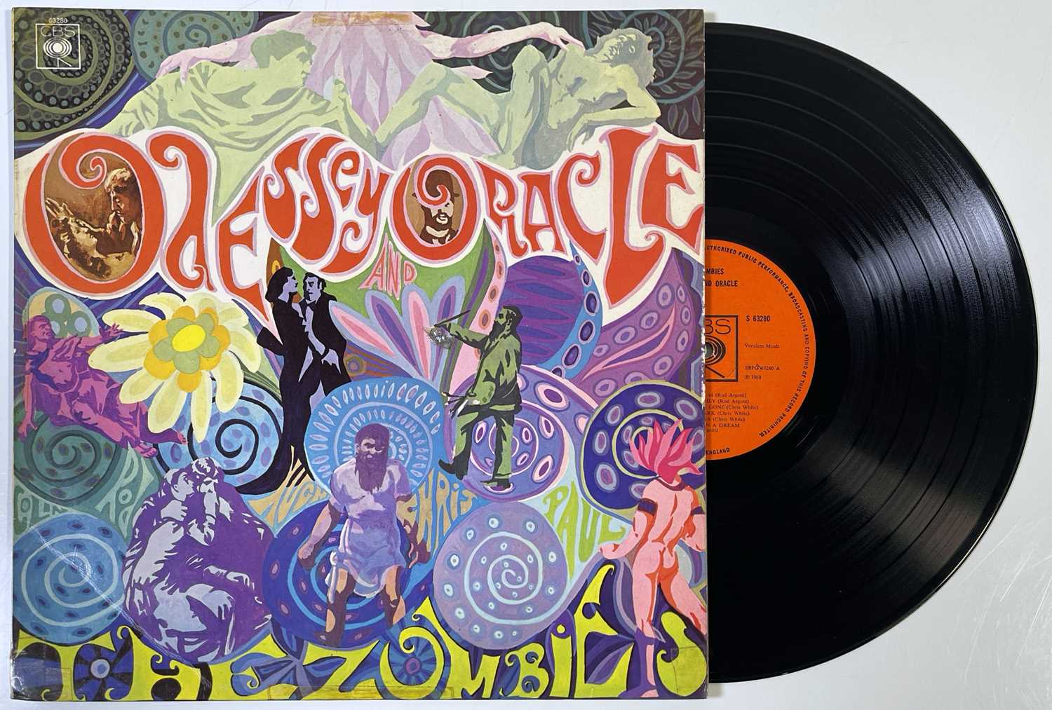 Lot 564 - THE ZOMBIES - ODESSEY AND ORACLE LP (S 63280