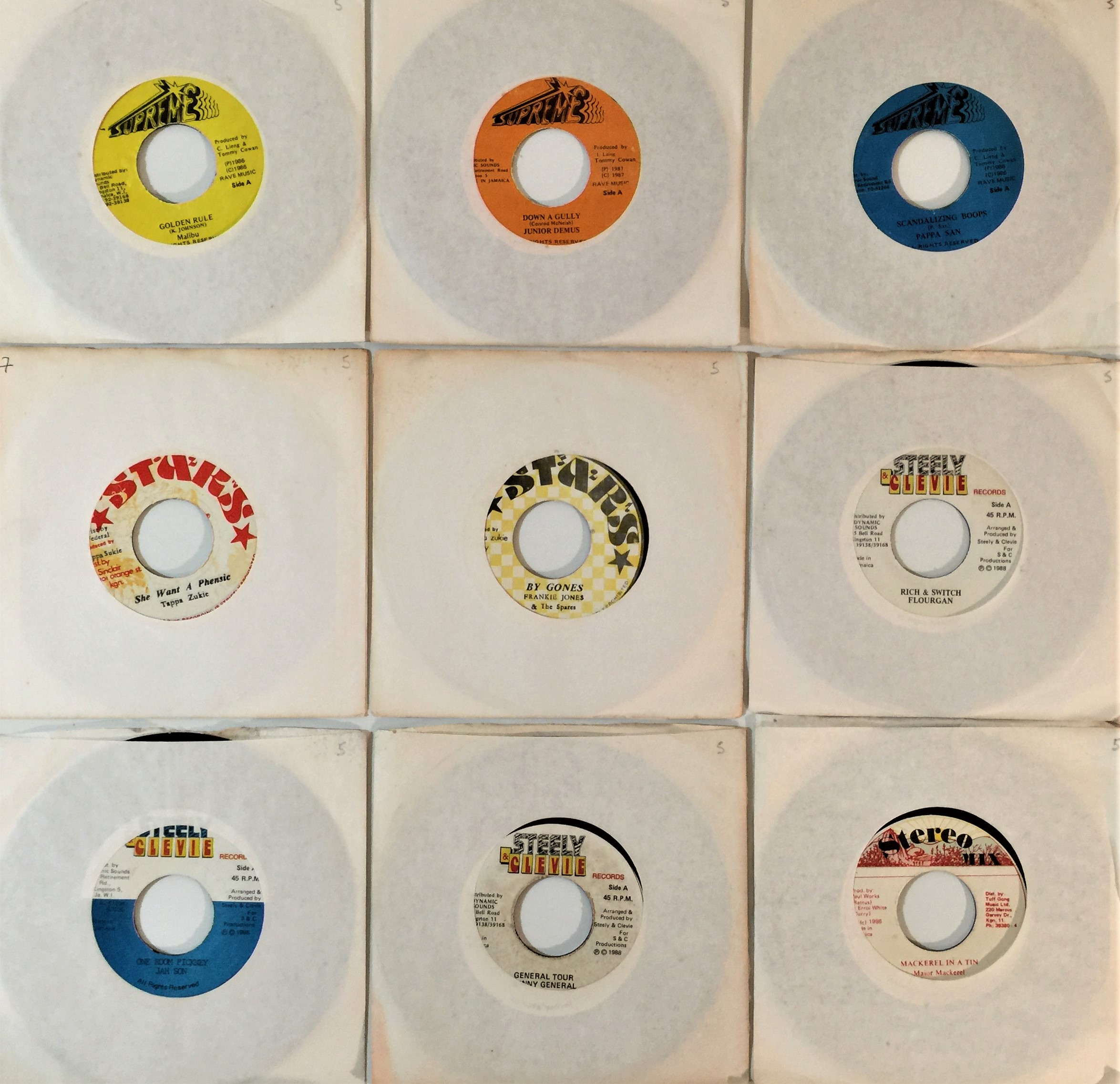 Lot 285 - REGGAE LABEL 7'' PART 1 - LETTER S'