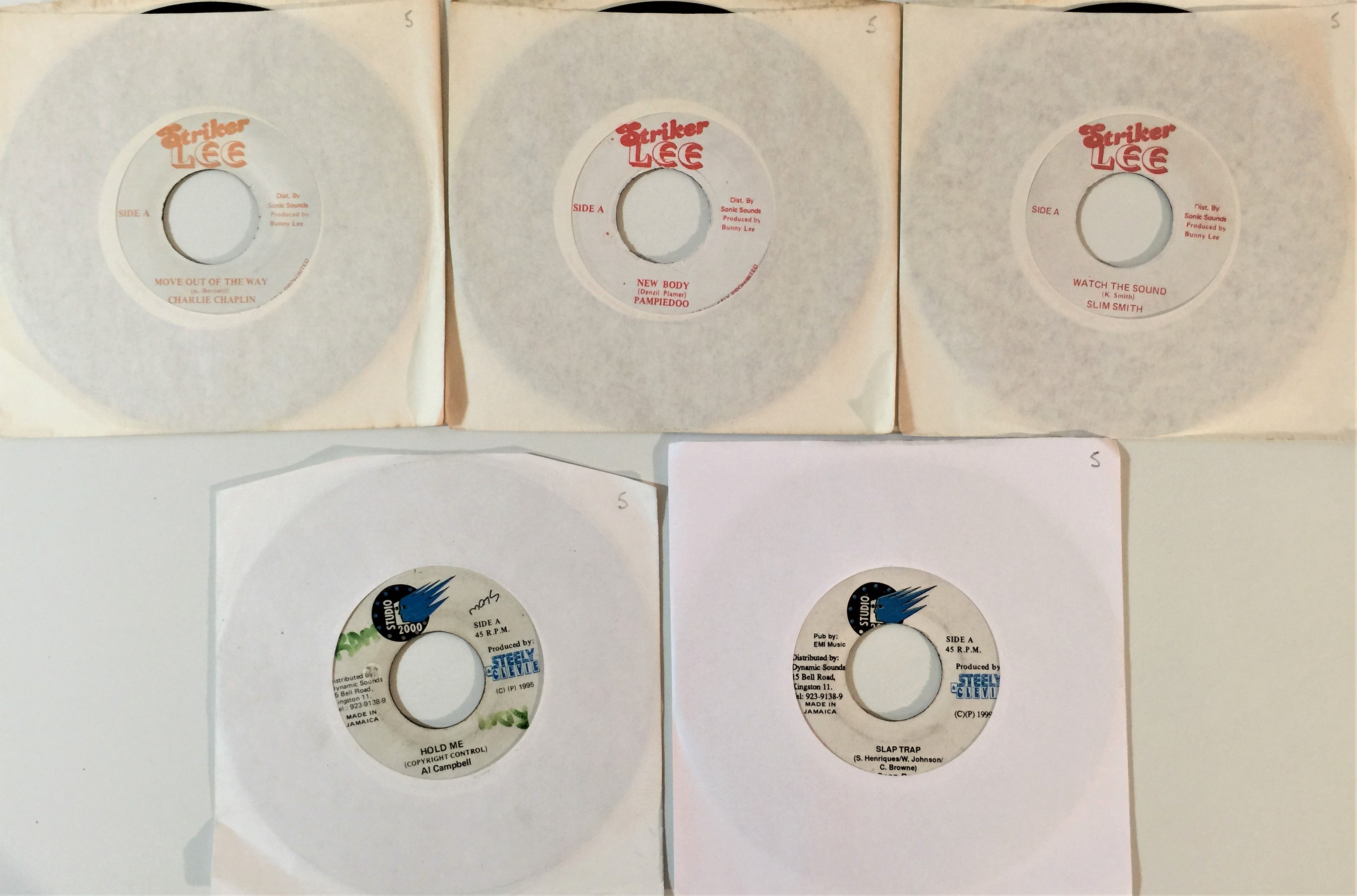 Lot 285 - REGGAE LABEL 7'' PART 1 - LETTER S'
