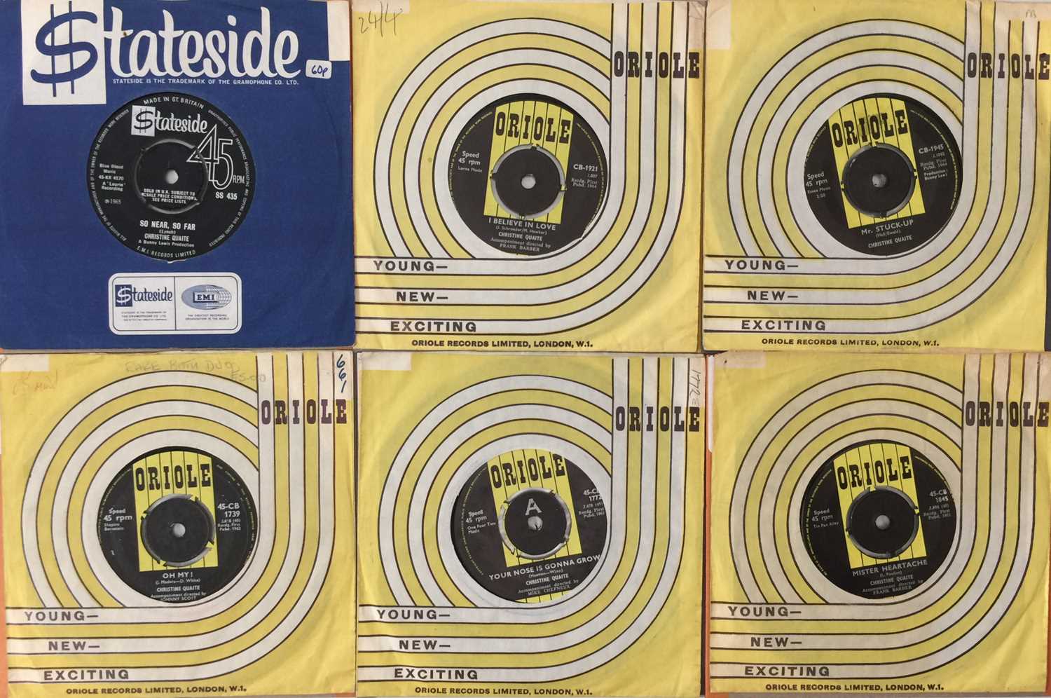 Lot 255 - CHRISTINE QUAITE - 7" RARITIES PACK