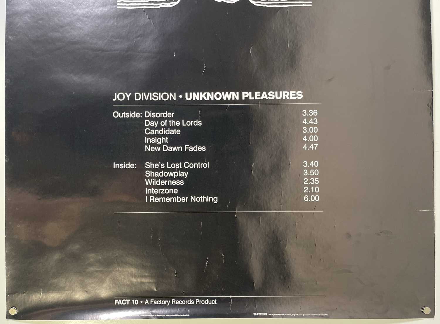 Lot 493 - JOY DIVISION - 2005 OFFICIALLY ISSUED