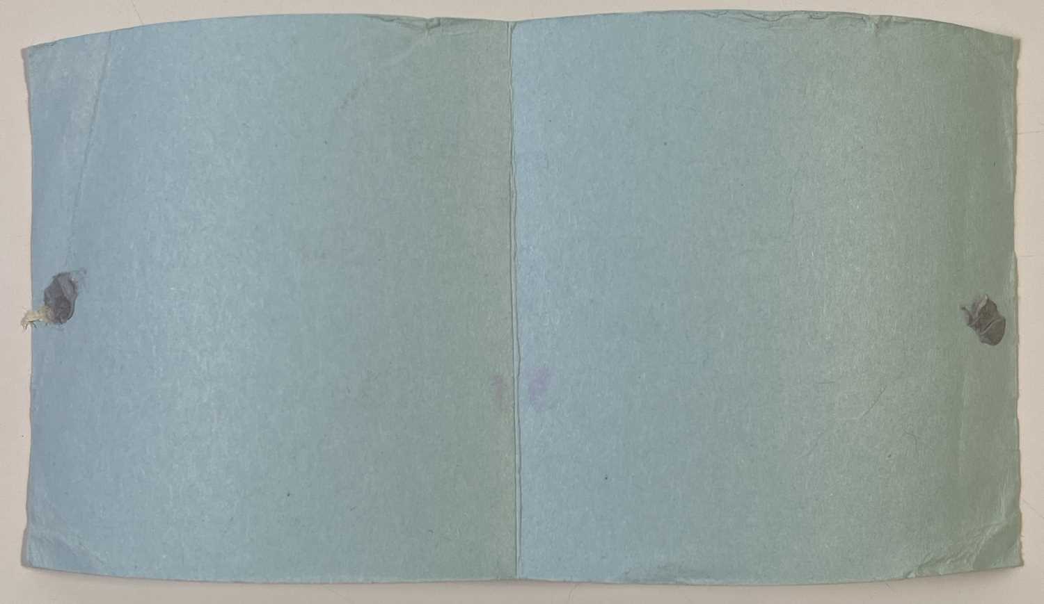 Lot 490 - JOY DIVISION - ORIGINAL TICKET STUB FOR