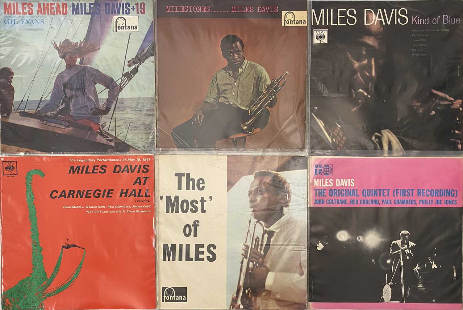 Lot 63 - MILES DAVIS - LP COLLECTION
