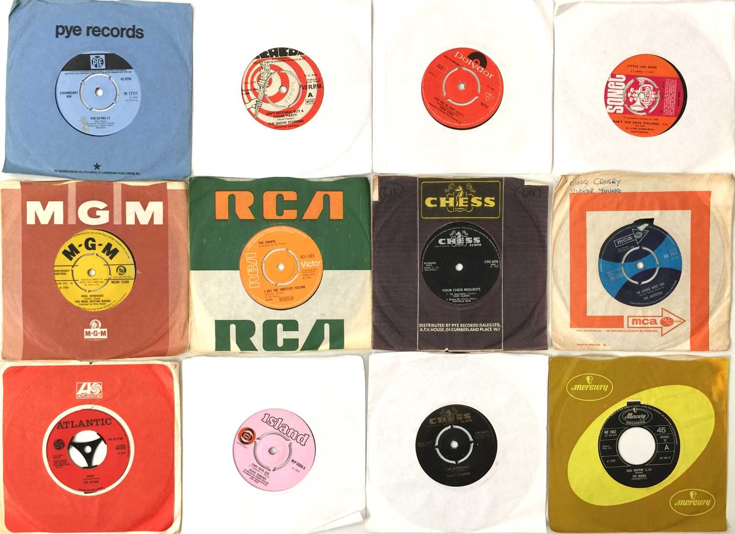 Lot 186 - UK 60S 7" SOUL PACK INC STATESIDE DEMO