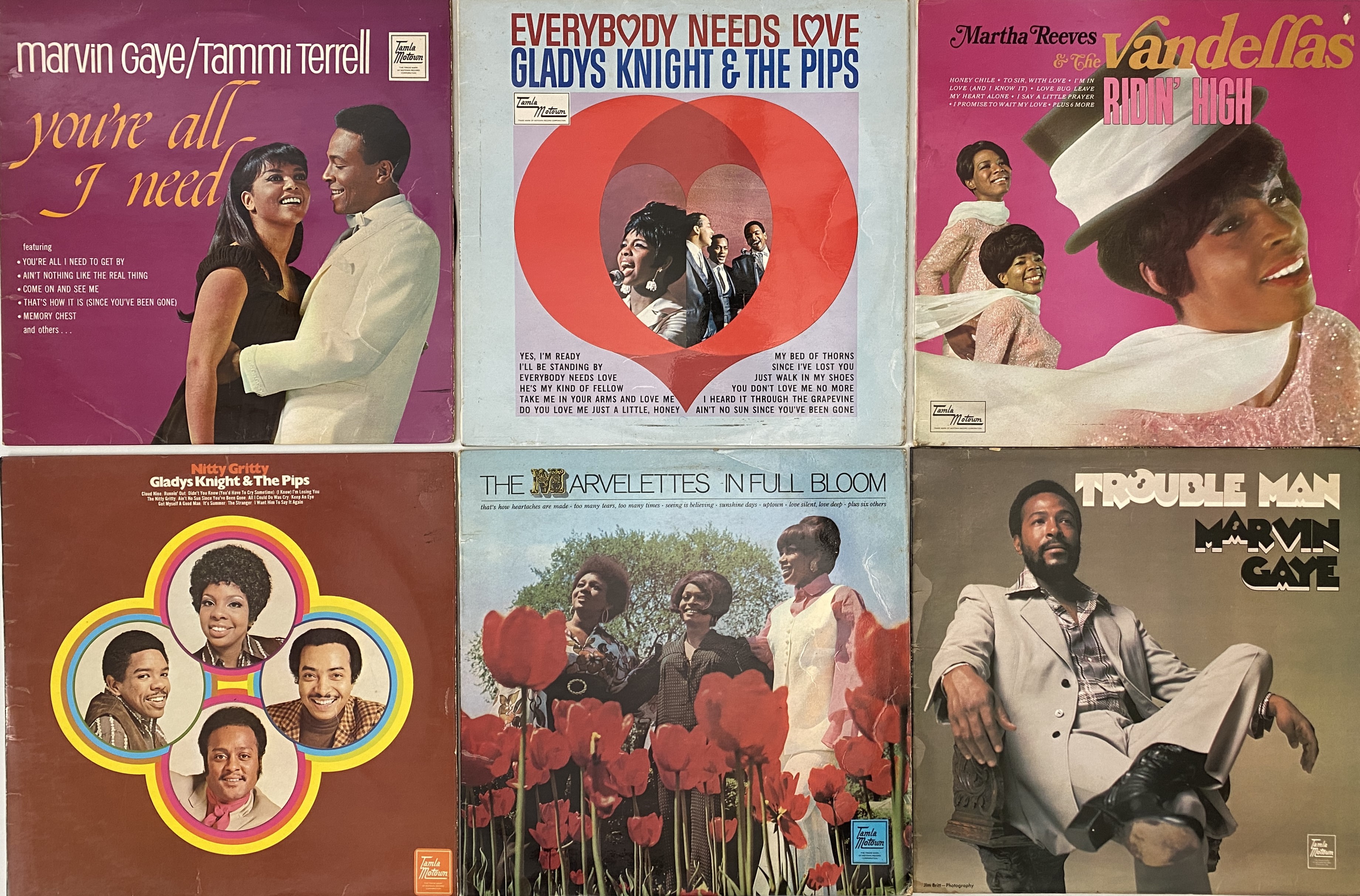 Lot 216 - UK MOTOWN LP COLLECTION