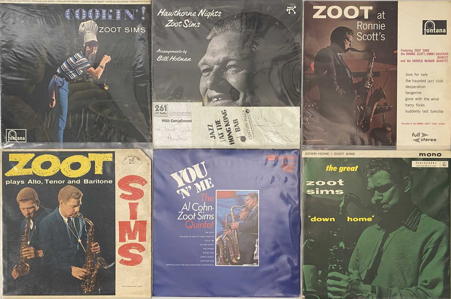 Lot 76 - ZOOT SIMS - LP PACK