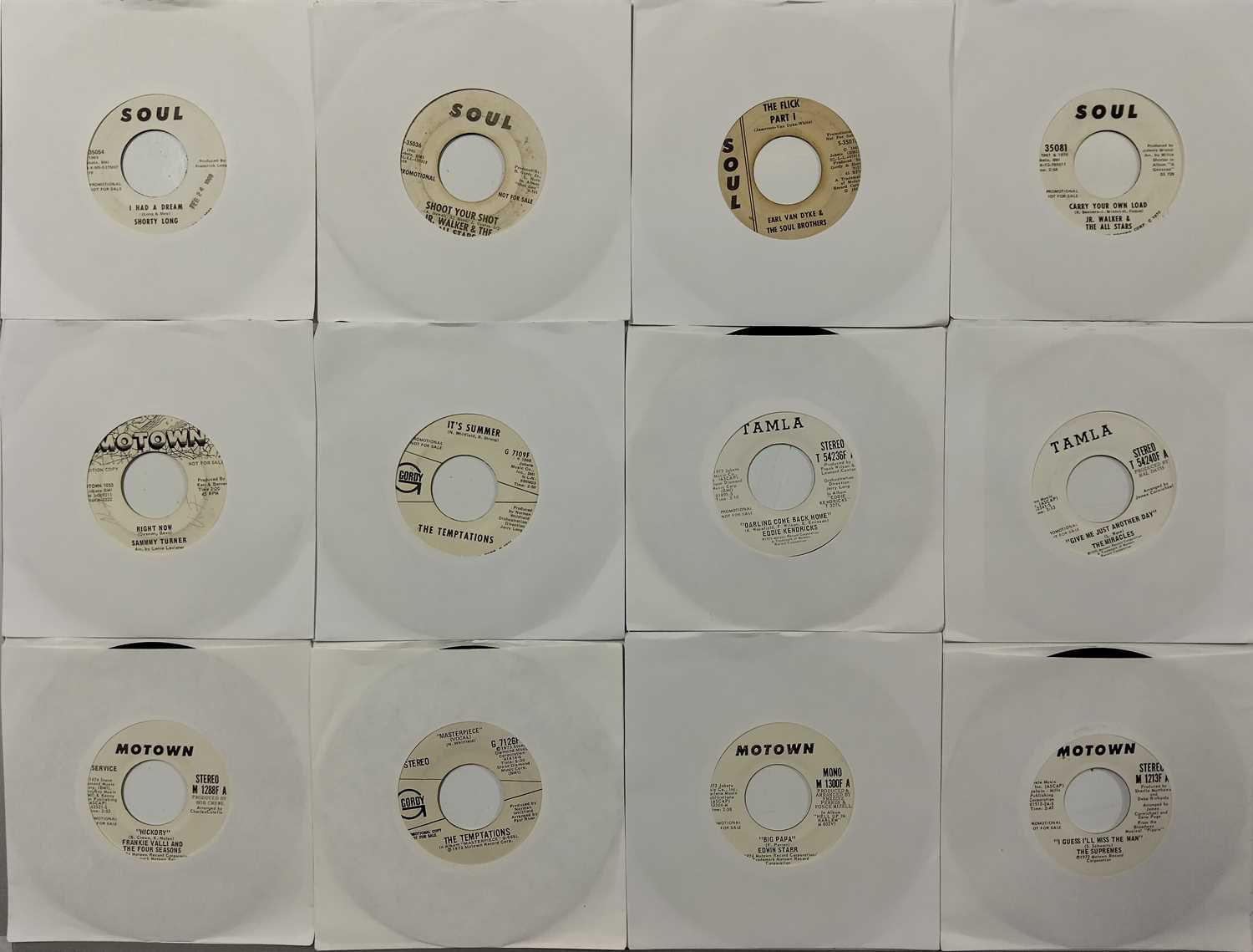 Lot 190 - COLLECTION OF 7" US MOTOWN + RELATED WHITE
