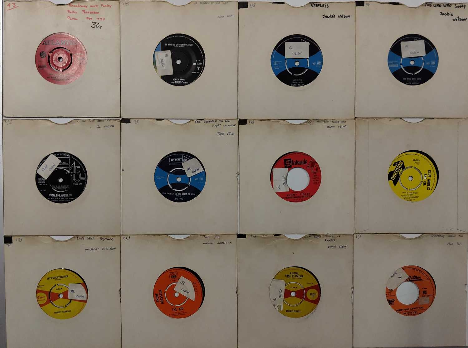 Lot 329 - UK 60S SOUL 7" COLLECTION