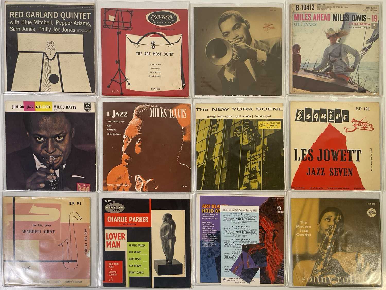 Lot 337 - JAZZ 7" EP COLLECTION