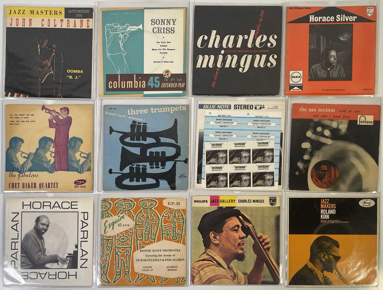Lot 342 - JAZZ 7" EP COLLECTION