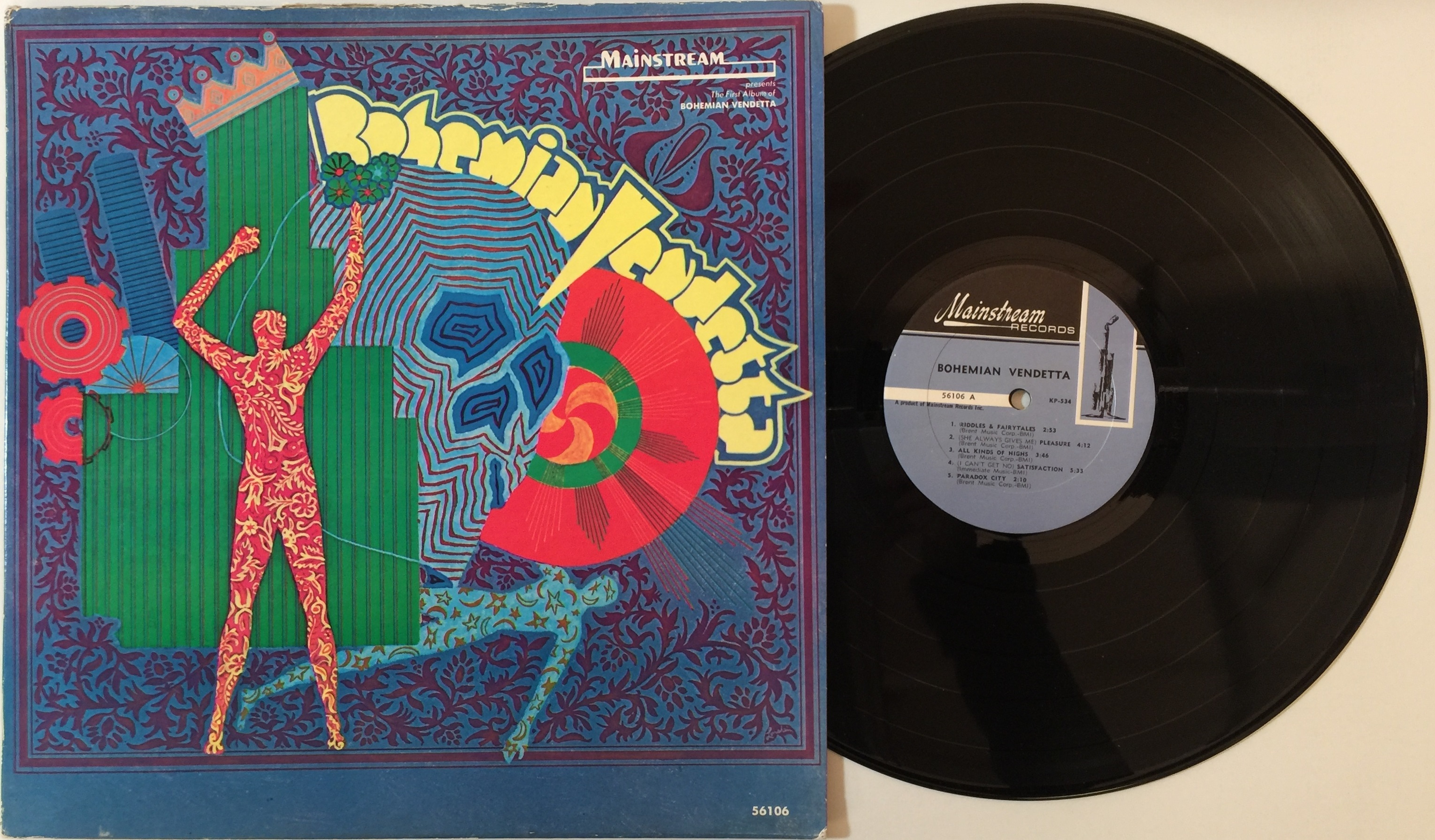 Lot 129 - BOHEMIAN VENDETTA - BOHEMIAN VENDETTA LP