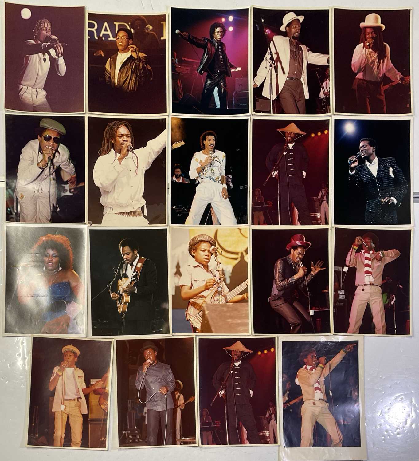 Lot 125 - REGGAE AND SOUL PHOTOGRAPHS.