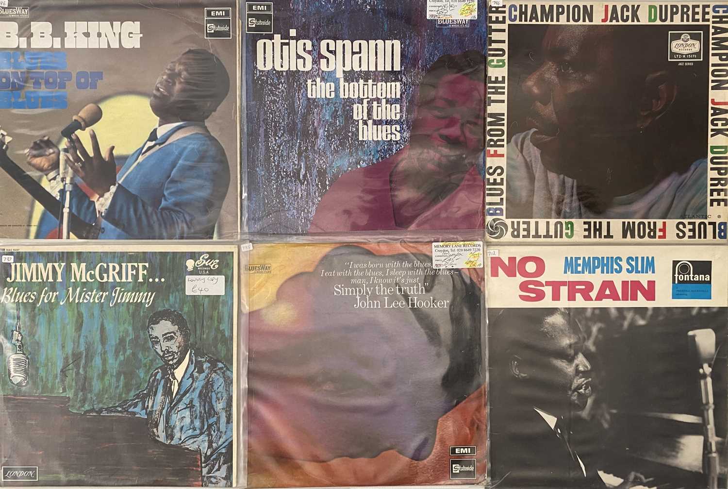 Lot 421 - BLUES - LP COLLECTION