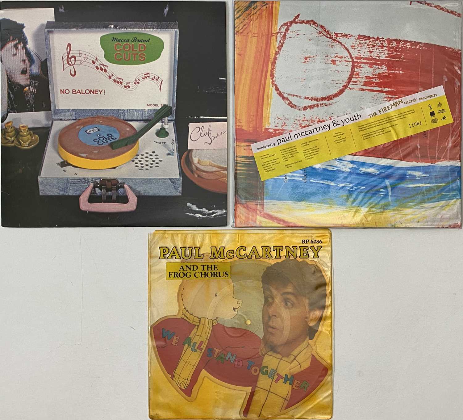Lot 67 - PAUL MCCARTNEY AND RELATED - LP/ 7" RARITIES