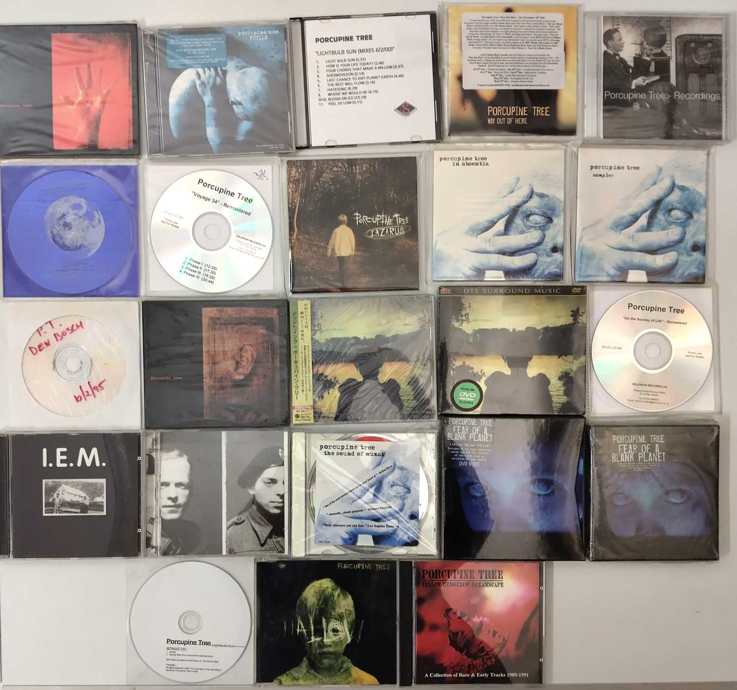 Lot 605 - PORCUPINE TREE AND RELATED CD PROMOS AND
