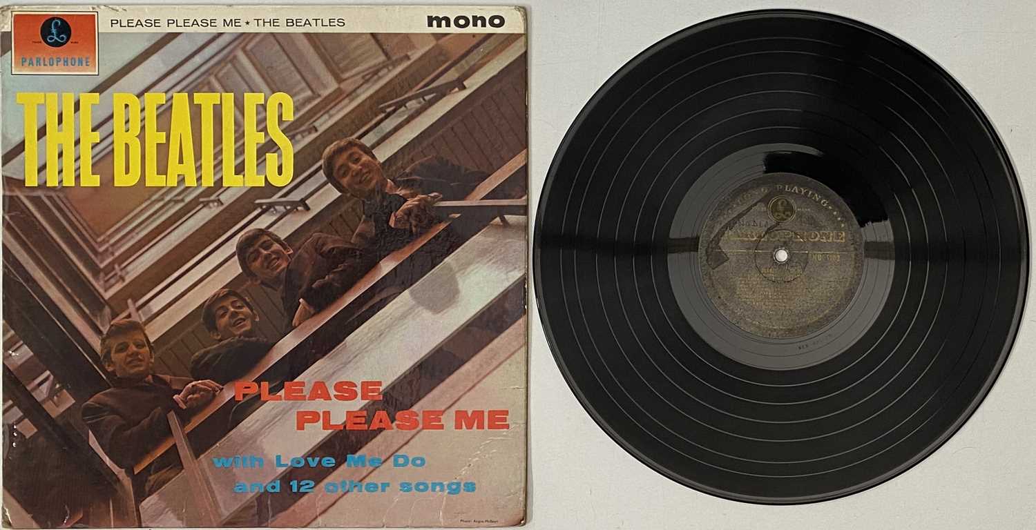 Lot 70 - THE BEATLES - PLEASE PLEASE ME LP (2ND UK