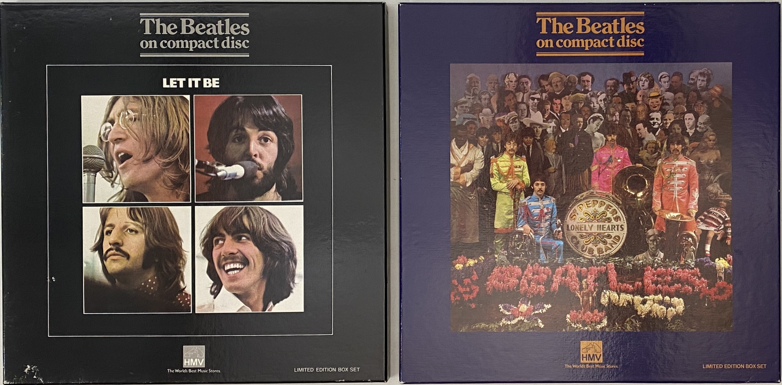 Lot 74 - THE BEATLES - CD BOX SET COLLECTION/ ON