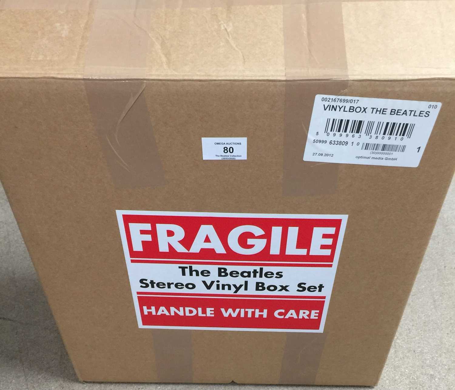 Lot 80 - THE BEATLES - THE BEATLES LP BOX SET (14