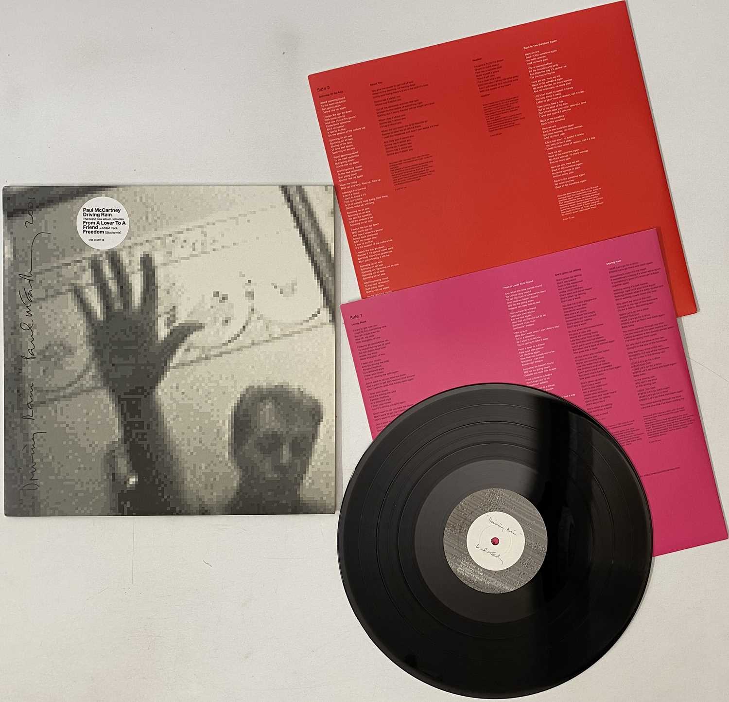 Lot 109 - PAUL MCCARTNEY - DRIVING RAIN LP (ORIGINAL