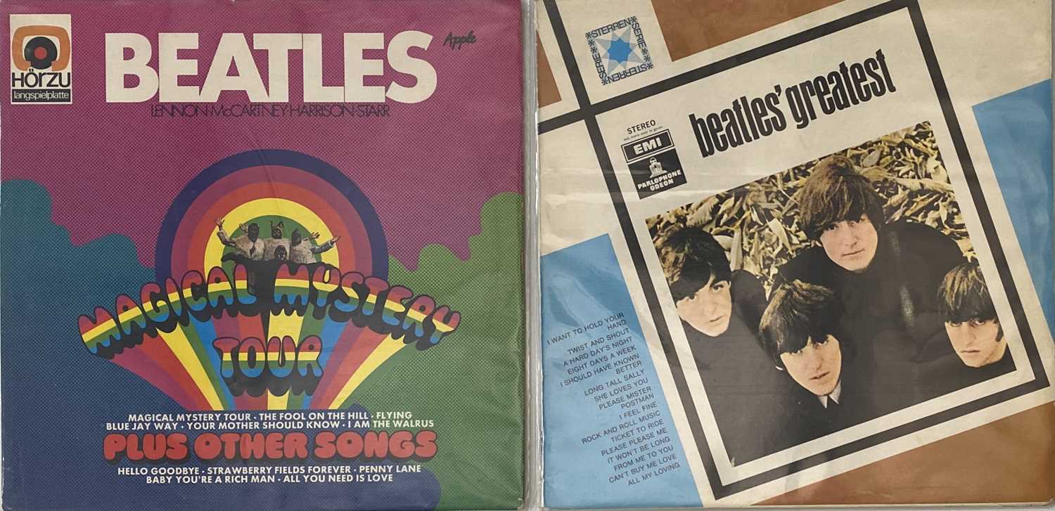 Lot 119 - THE BEATLES - DUTCH/GERMAN LP RARITIES