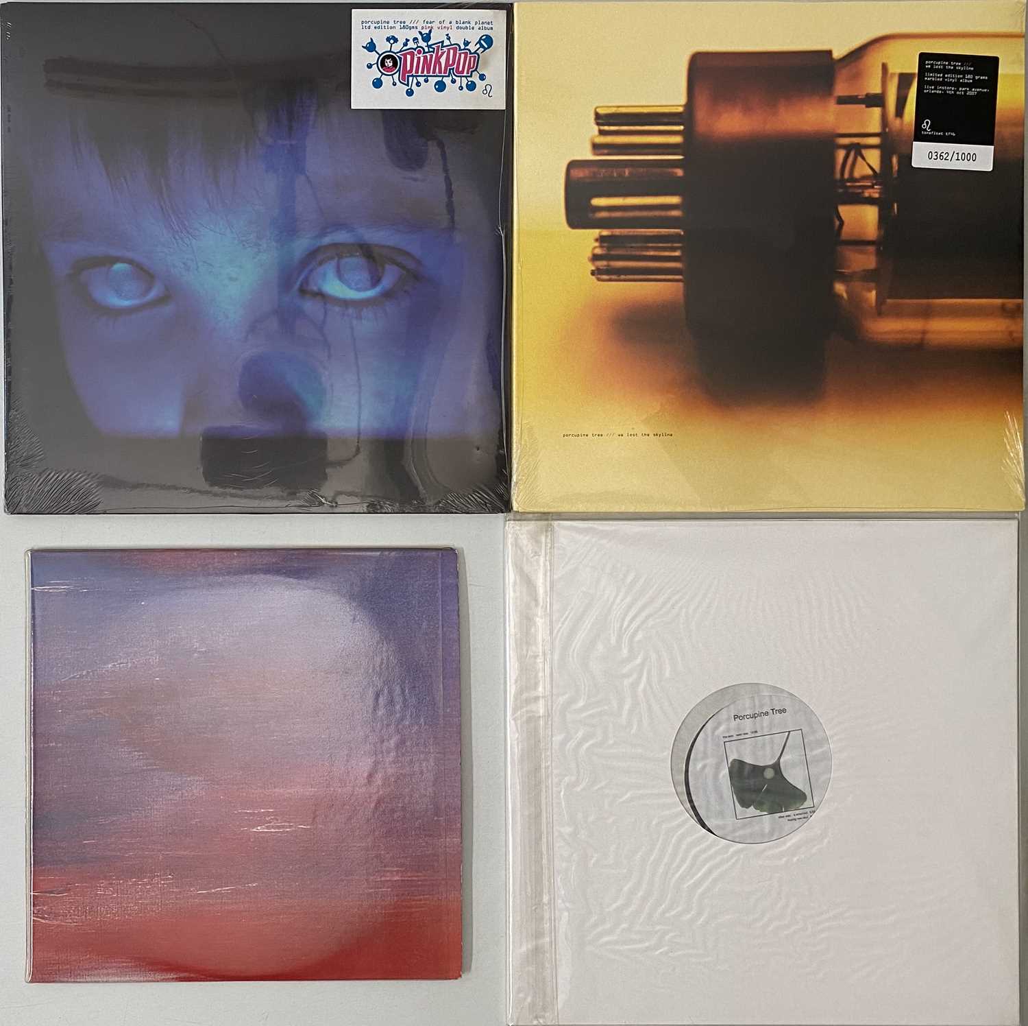 Lot 611 - PORCUPINE TREE LP RARITIES